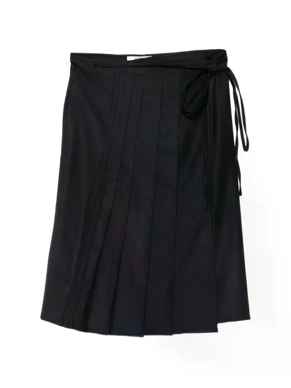 Barena Venezia Pleated Wrap Skirt