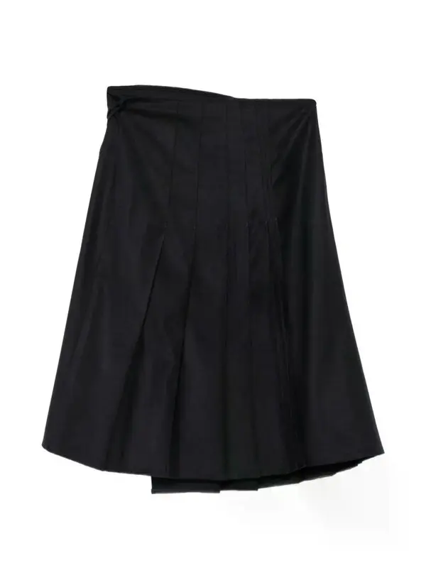 Barena Venezia Pleated Wrap Skirt