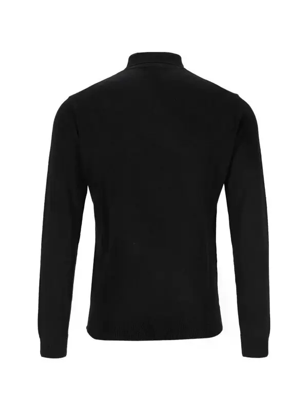 Al Duca D'aosta Long-sleeve Knitted Polo Shirt