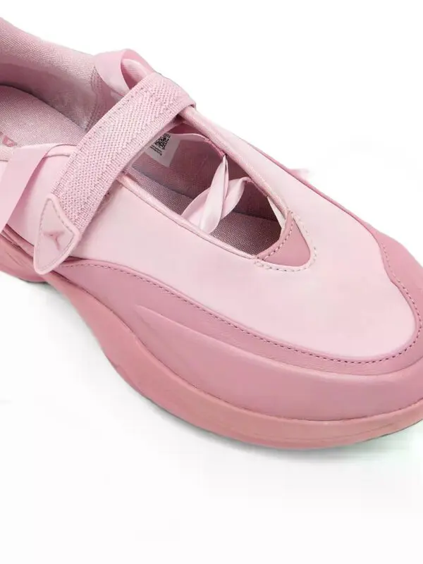 JORDAN Pointe Ribbon-tie Sneakers