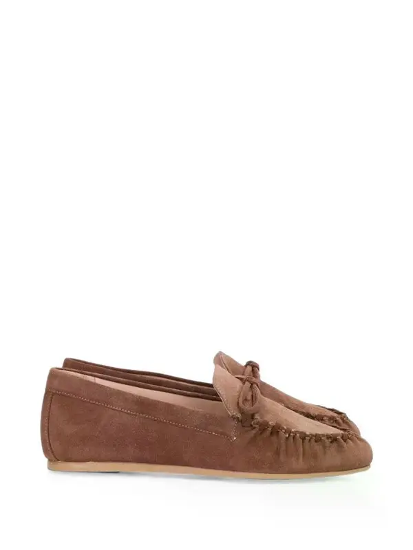 STUART WEITZMAN Britt Fringe Loafers