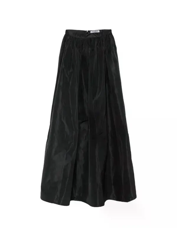 LUTZ HUELLE Adrian Flared Maxi Skirt - Black