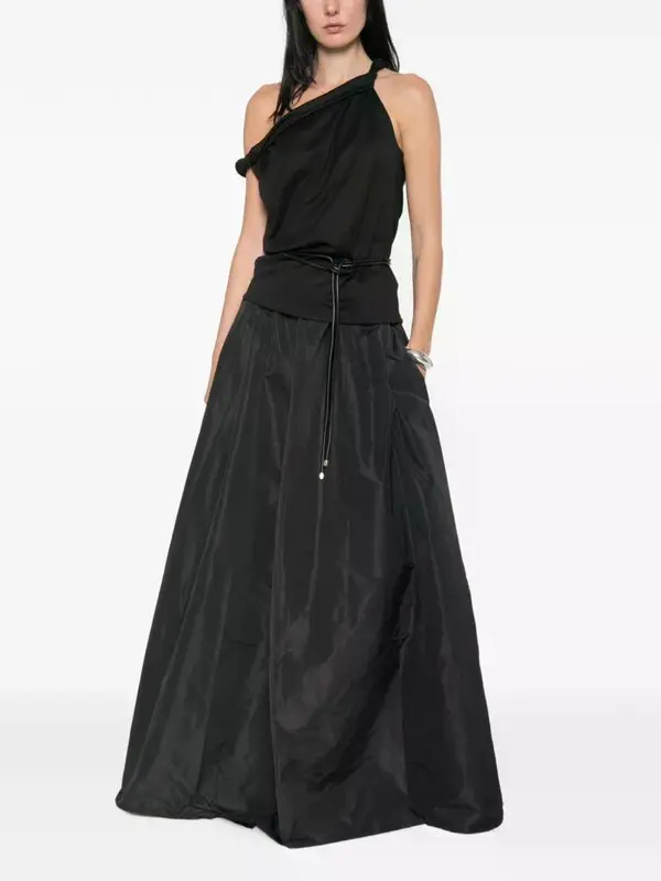 LUTZ HUELLE Adrian Flared Maxi Skirt