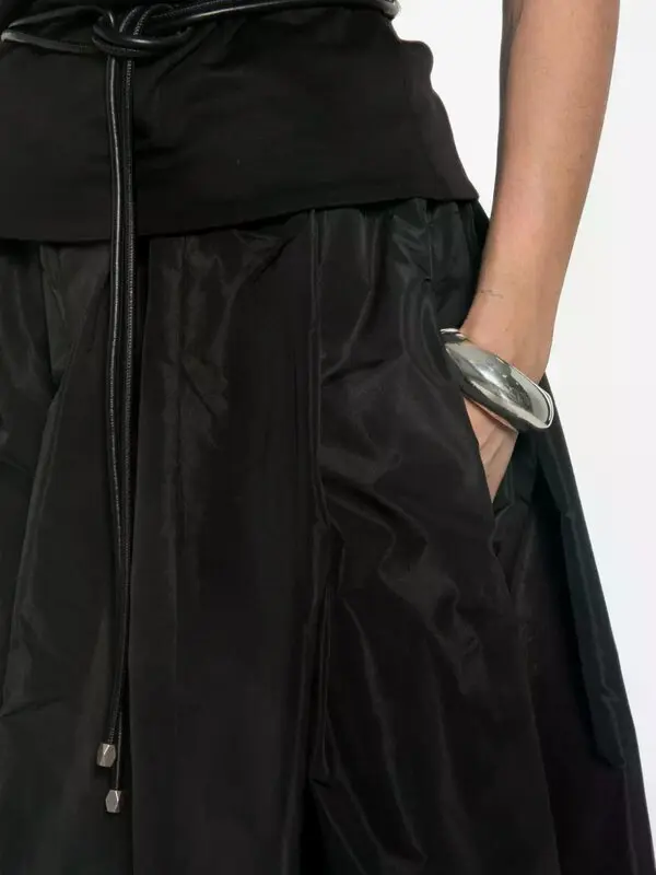 LUTZ HUELLE Adrian Flared Maxi Skirt