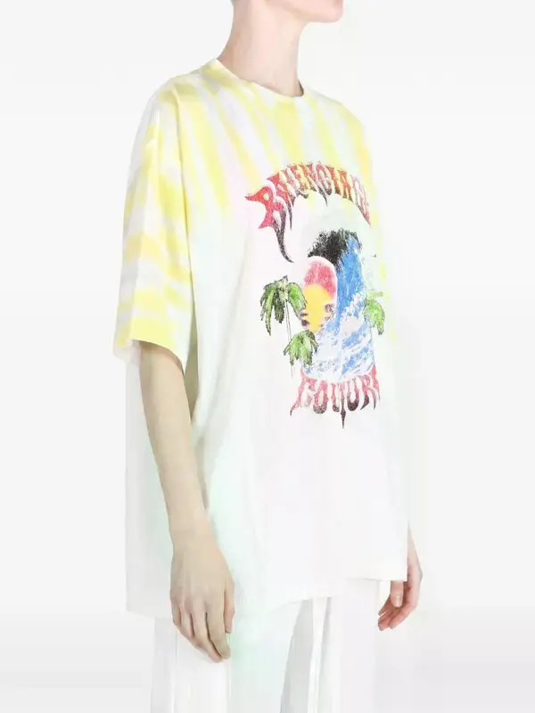 Balenciaga Extreme Tie-dye T-shirt