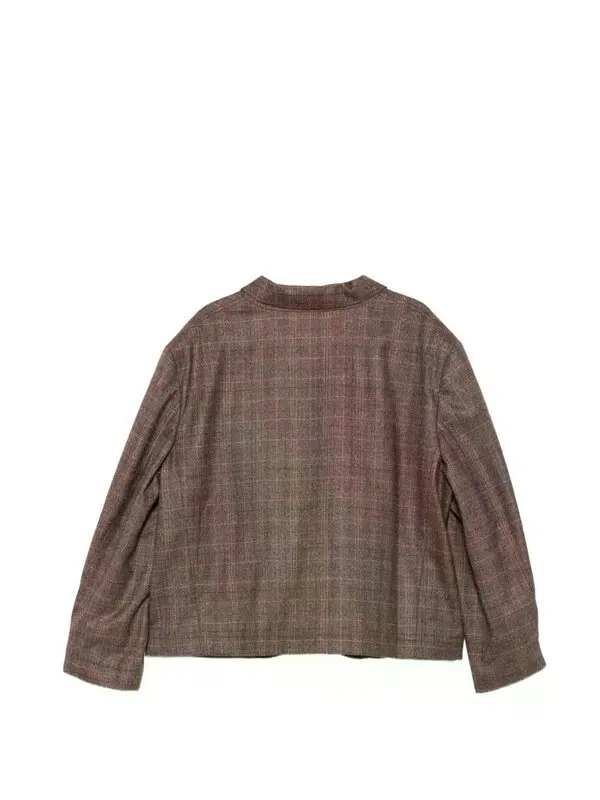 MAISON JEJIA Alba Check-pattern Notched-lapel Jacket