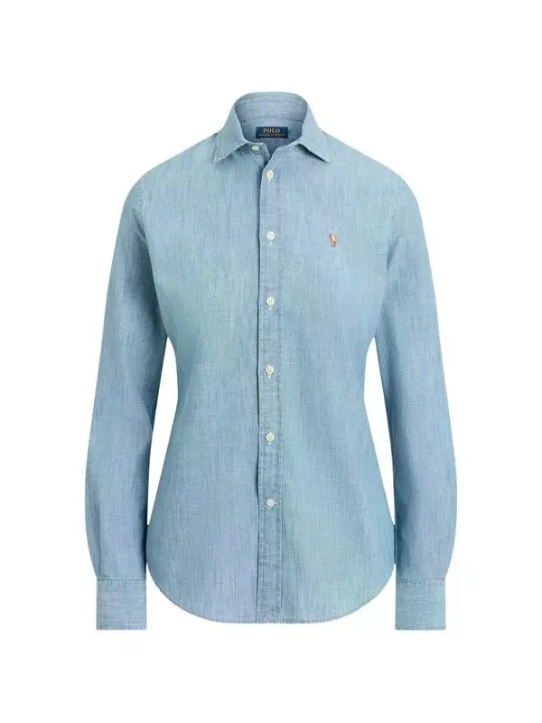 Polo Ralph Lauren Logo-embroidered Chambray Shirt