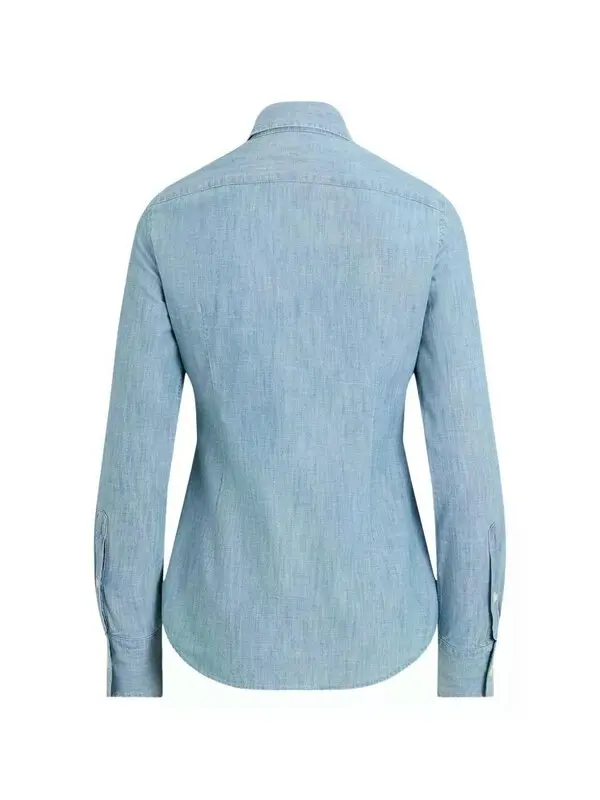 Polo Ralph Lauren Logo-embroidered Chambray Shirt