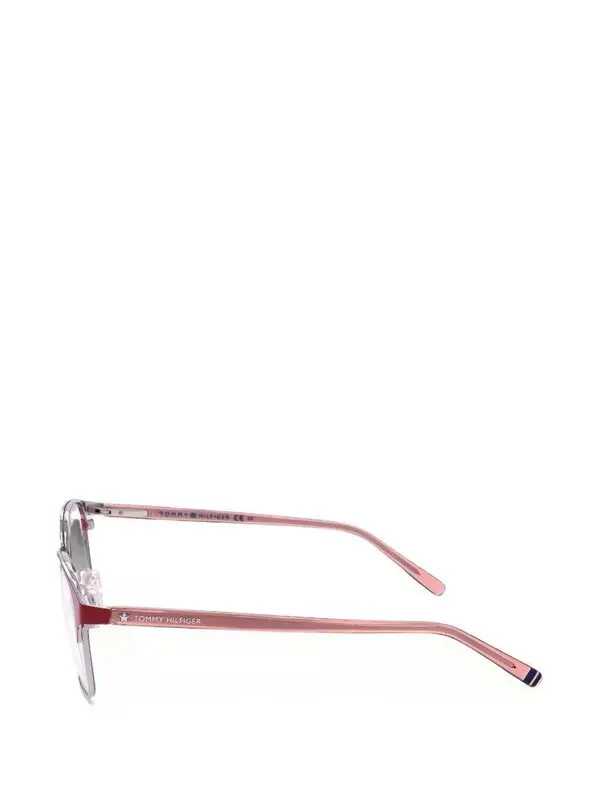 Tommy Hilfiger Round-frame Glasses - Red