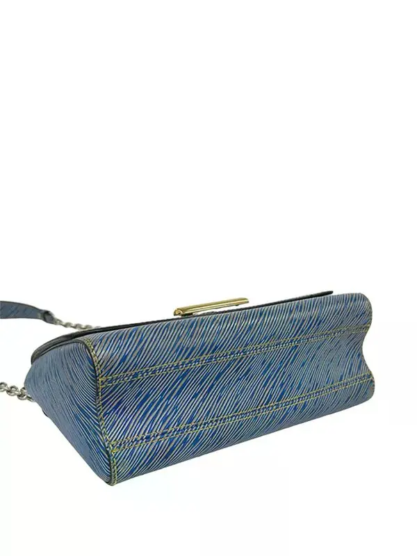 LOUIS VUITTON 2017 Epi Denim Twist Mm Crossbody Bag