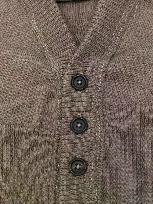 CAMIEL FORTGENS Button-fastening Ribbed-trim Hood