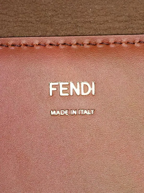 Fendi 2010-2026 Large Leather Sunshine Shopper Tote Bag