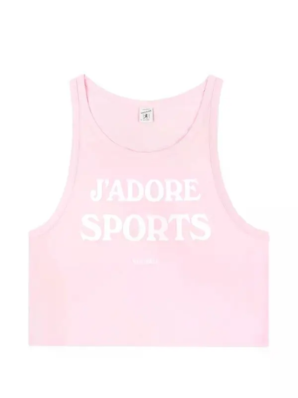 Sporty & Rich Jadore Baby Tank Top - Pink