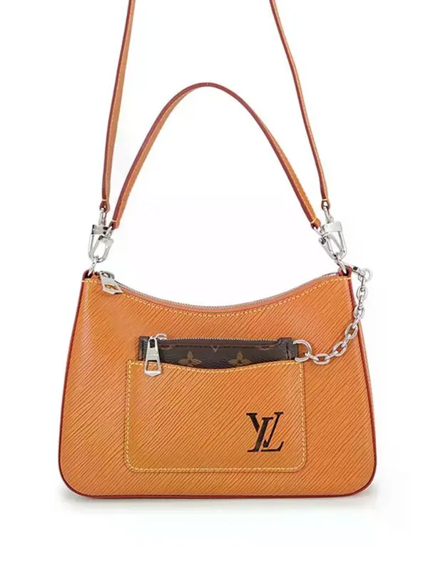 LOUIS VUITTON 2021-2026 Epi Marelle Satchel - Orange