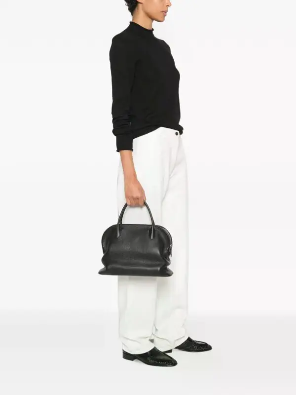 THE ROW Agnes 12 Leather Tote Bag