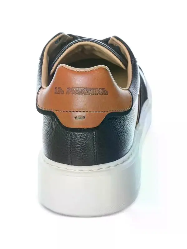 LA MARTINA Blubber Leather Sneakers