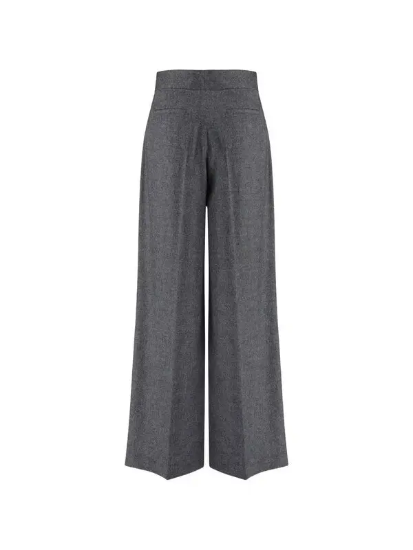 SA SU PHI Pleated Wide-leg Trousers