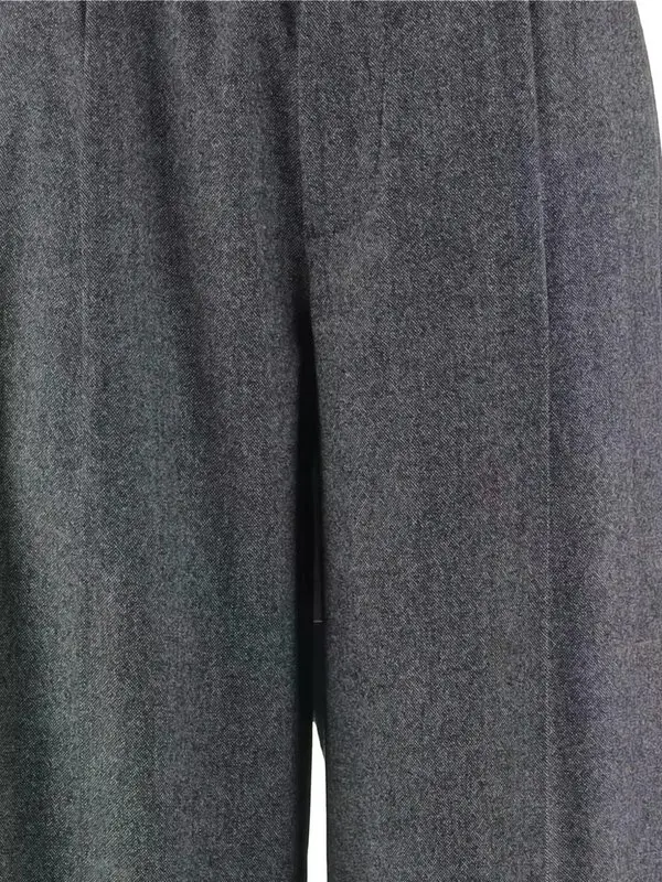 SA SU PHI Pleated Wide-leg Trousers - Grey