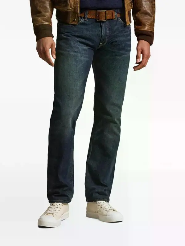 Polo Ralph Lauren Faded Straight-leg Jeans