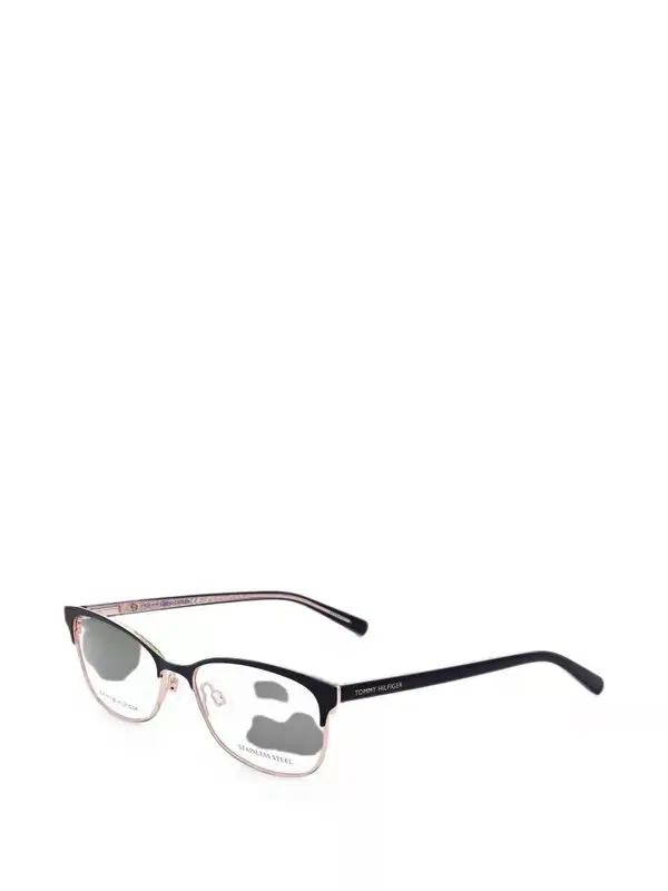 Tommy Hilfiger Square-frame Glasses - Black
