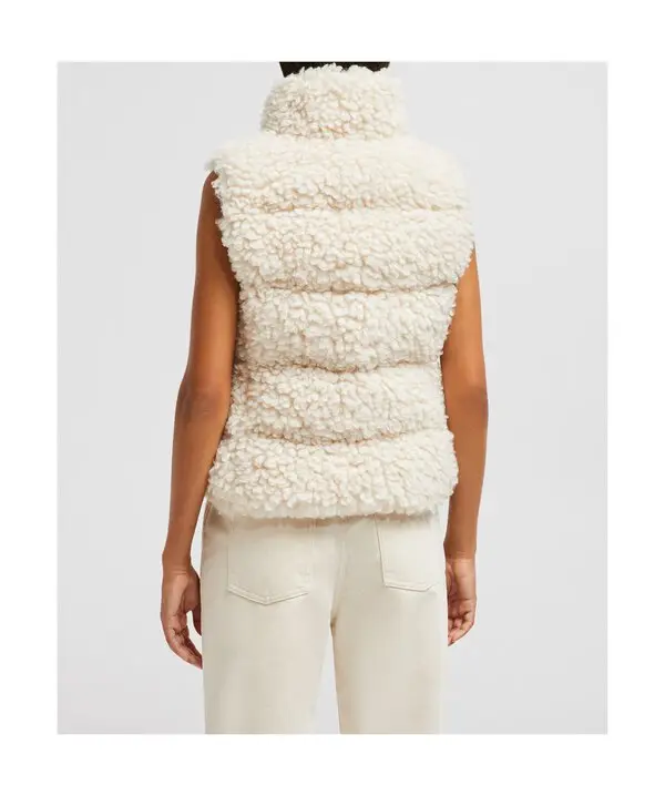 Moncler Wourl Teddy Zip-up Vest