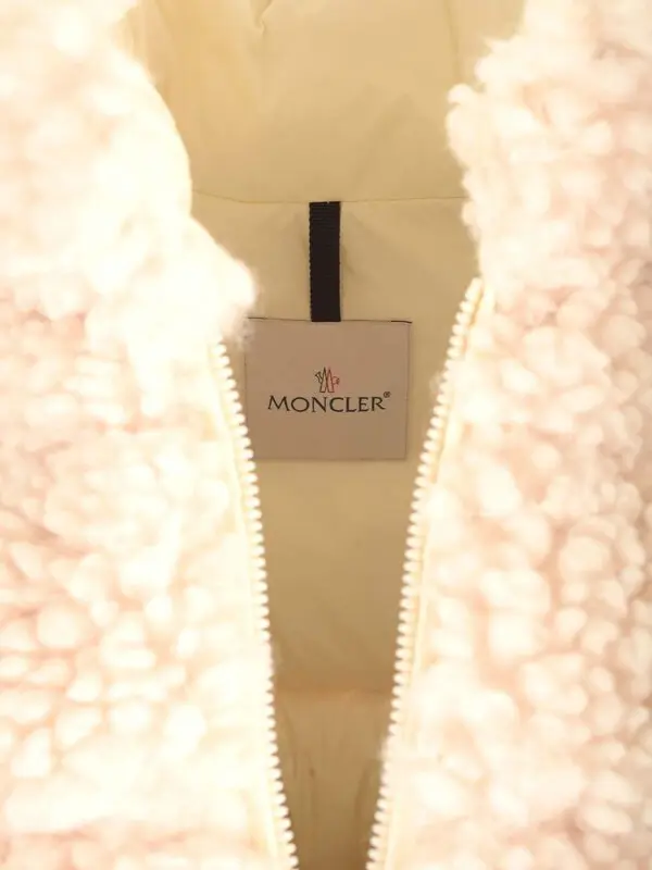 Moncler Wourl Teddy Zip-up Vest
