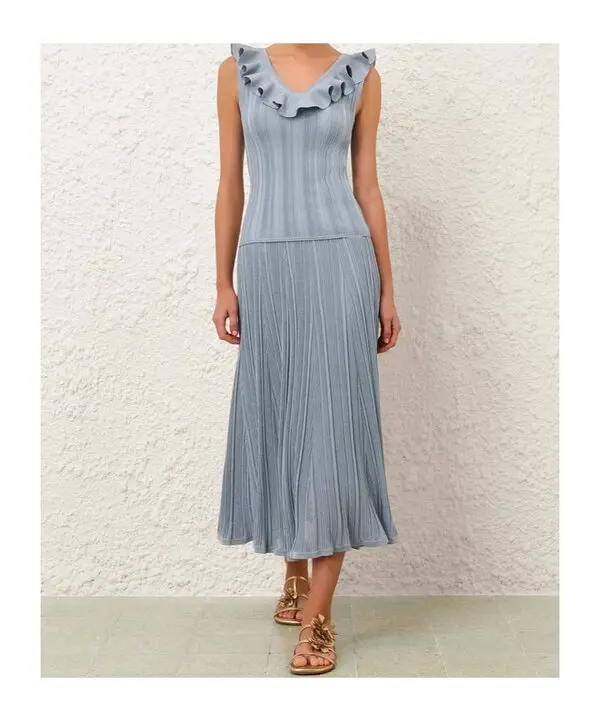 Zimmermann Ruffled Tank Top