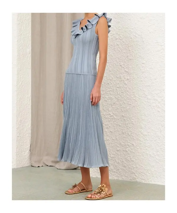 Zimmermann Ruffled Tank Top