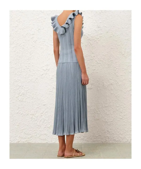 Zimmermann Ruffled Tank Top