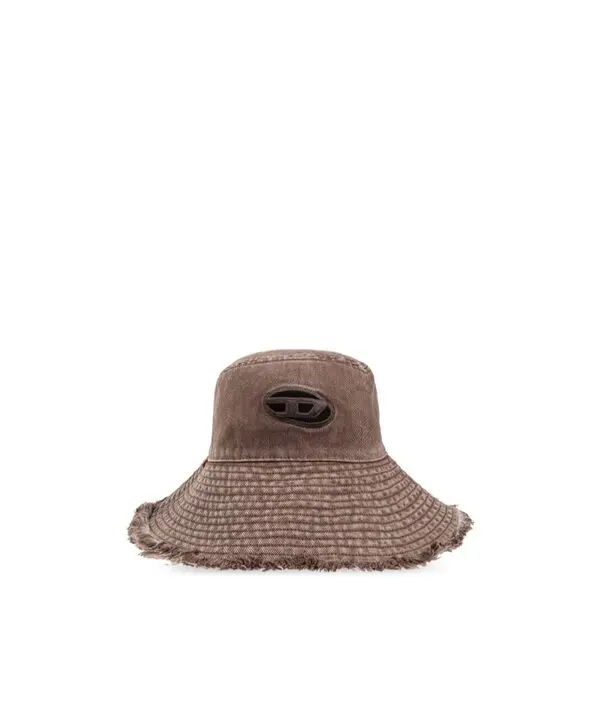 DIESEL® C-bucket-utlt Logo Embroidered Bucket Hat