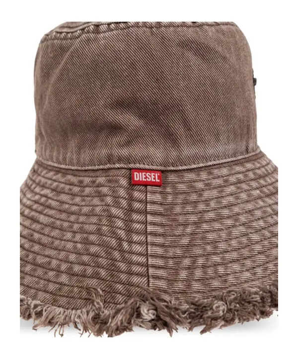 DIESEL® C-bucket-utlt Logo Embroidered Bucket Hat