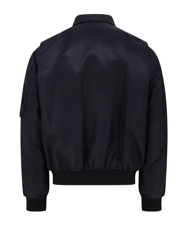 Celine Bomber Jacket In Nylon Twill