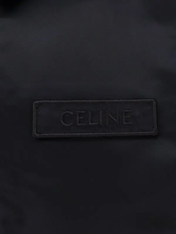 Celine Bomber Jacket In Nylon Twill