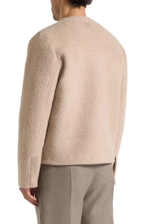 Manière De Voir Loris Minimal Wool Jacket