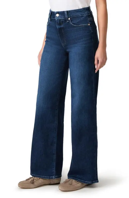 Paige Anessa High Waist Wide Leg Jeans