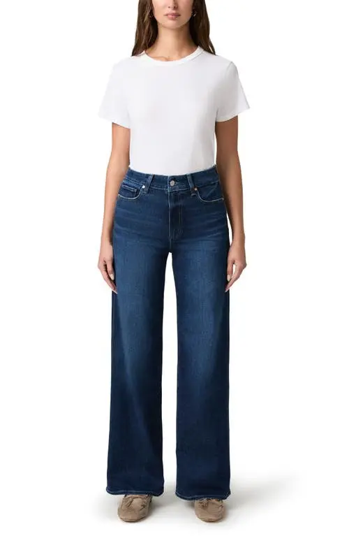 Paige Anessa High Waist Wide Leg Jeans
