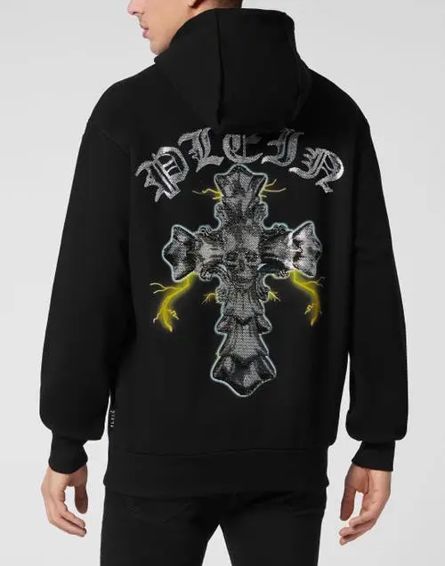 Philipp Plein Hoodie Sweatshirt Gothic Plein