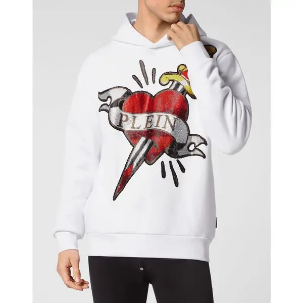 Philipp Plein Hoodie Sweatshirt Love