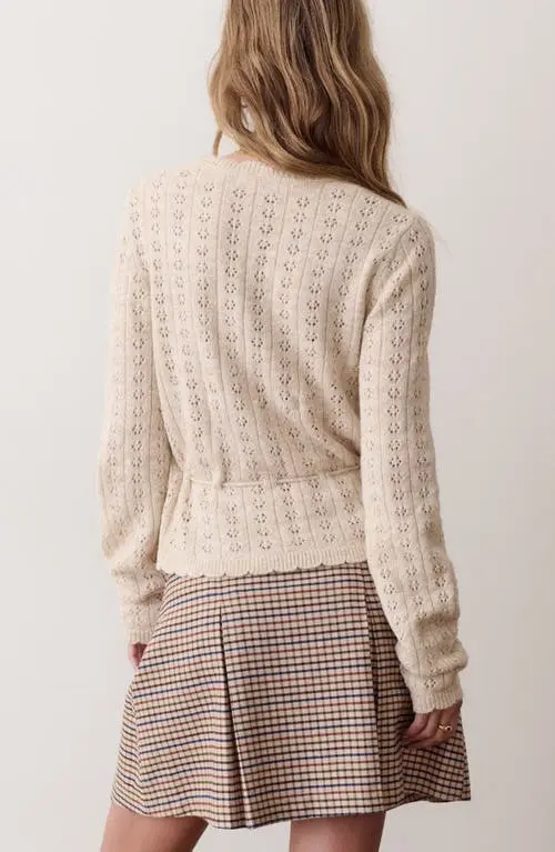 Marine Layer Lola Pleated Moleskin Miniskirt