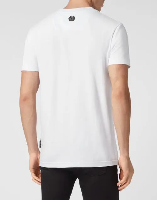Philipp Plein T-shirt Round Neck Ss Baroque Skull