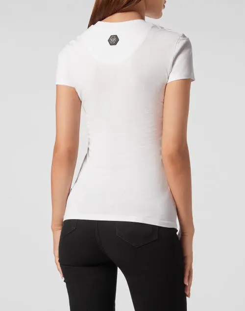 Philipp Plein T-shirt Round Neck Sexy Pure Fit