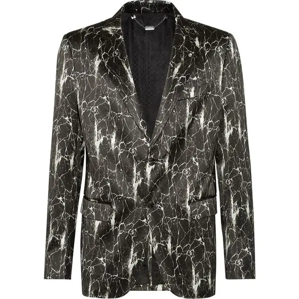 BILLIONAIRE Blazer Super Slim Fit Marbled