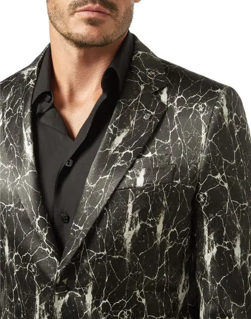 BILLIONAIRE Blazer Super Slim Fit Marbled