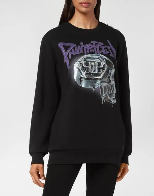 Philipp Plein Sweatshirt Skull