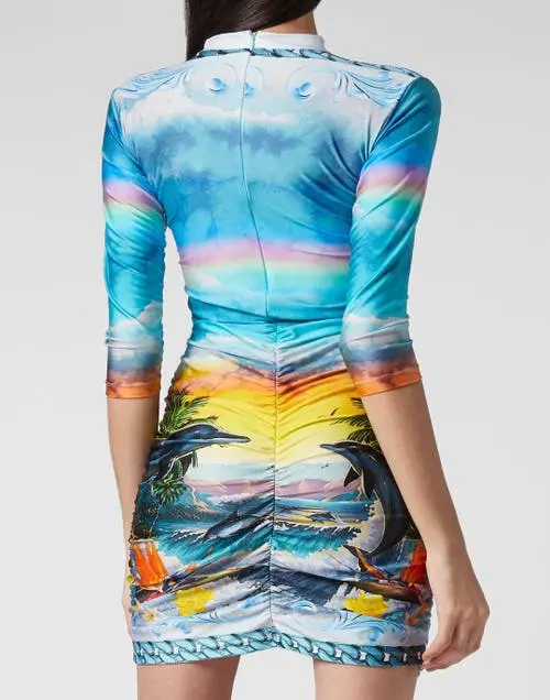 Philipp Plein Short Dress Hawaii