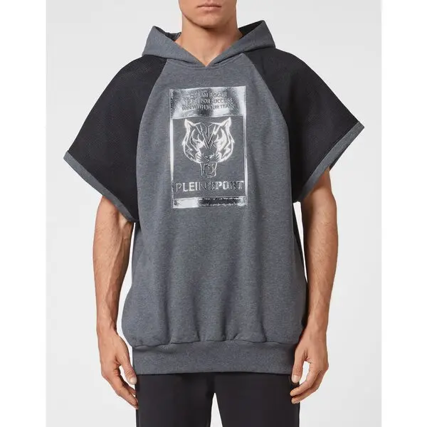 PLEIN SPORT Hooded Sweatshirt Tiger