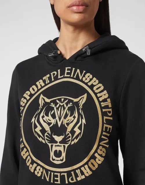 PLEIN SPORT Hooded Sweatshirt Tiger