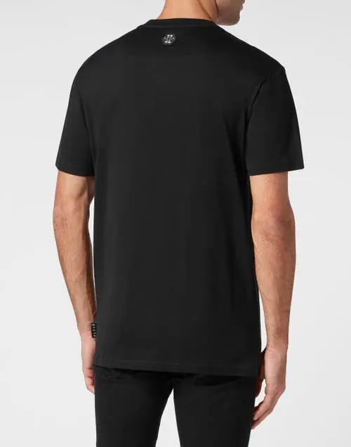 Philipp Plein T-shirt Round Neck Ss Hawaii - Black