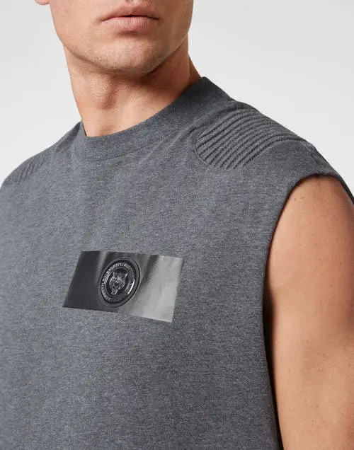 PLEIN SPORT T-shirt Round Neck Ss - Grey