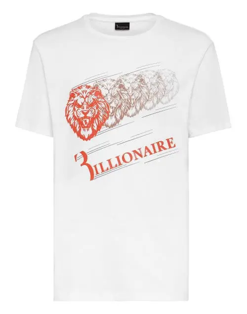 BILLIONAIRE T-shirt Round Neck - White